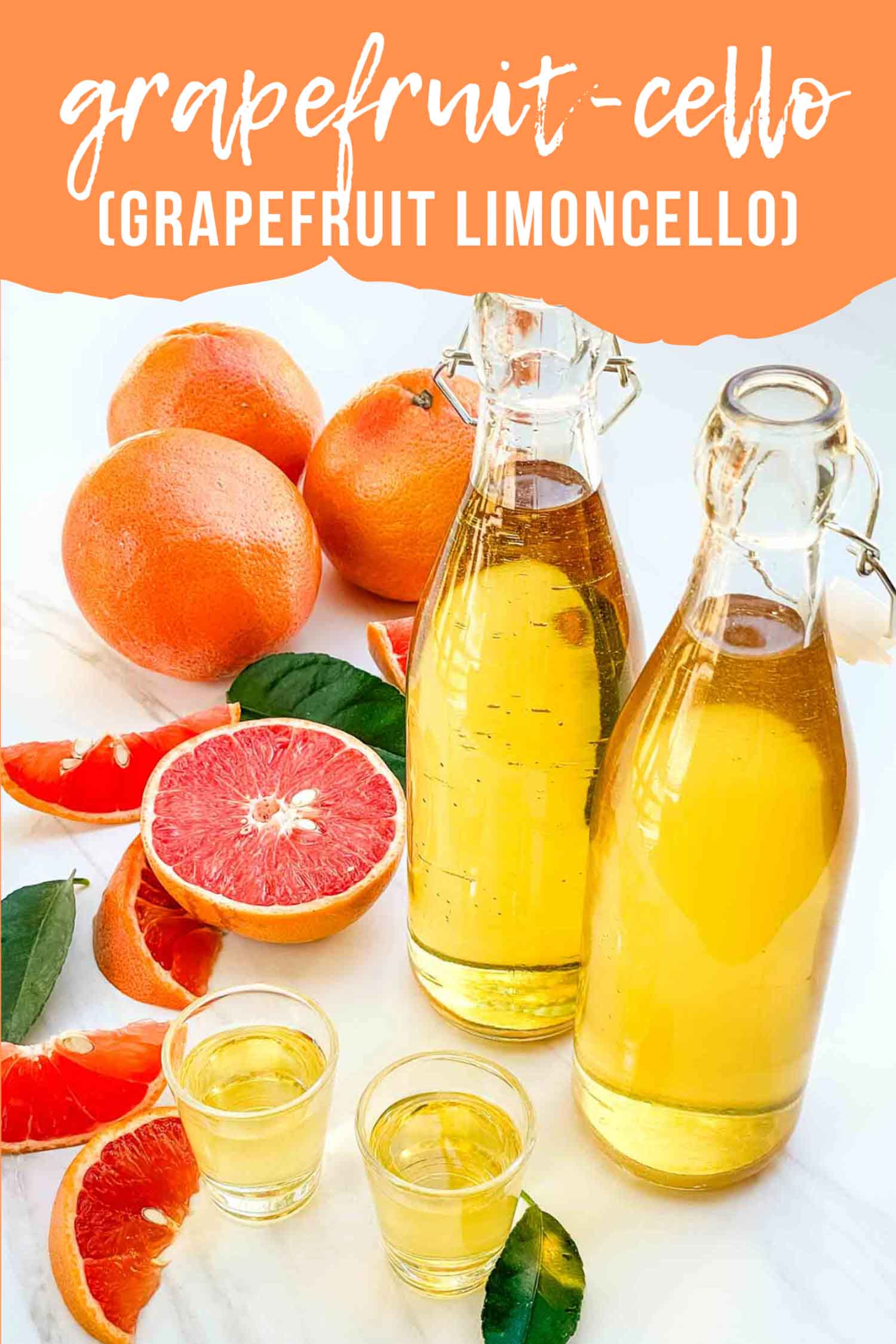 Grapefruit Limoncello (Grapefruit-cello) - Three Olives Branch