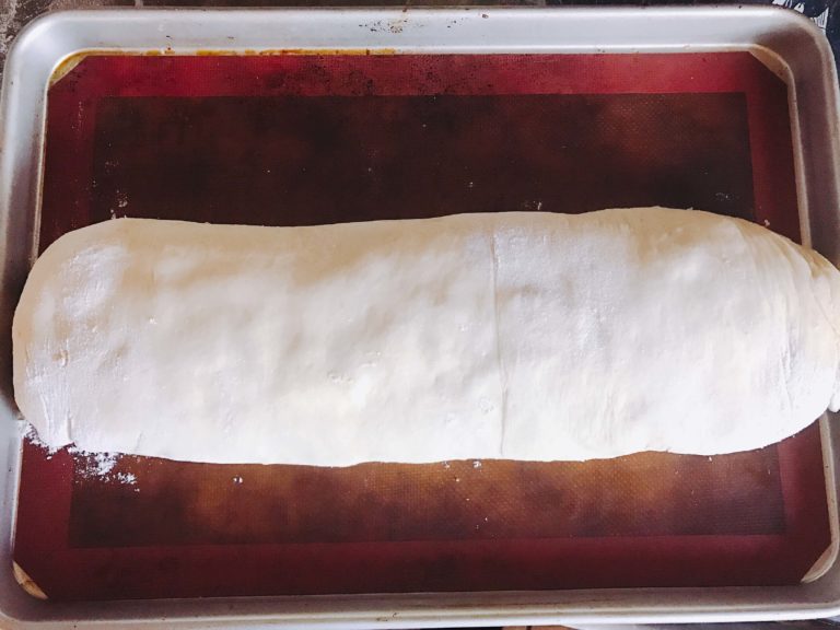 Apple Pie Sweet Roll Log - Three Olives Branch