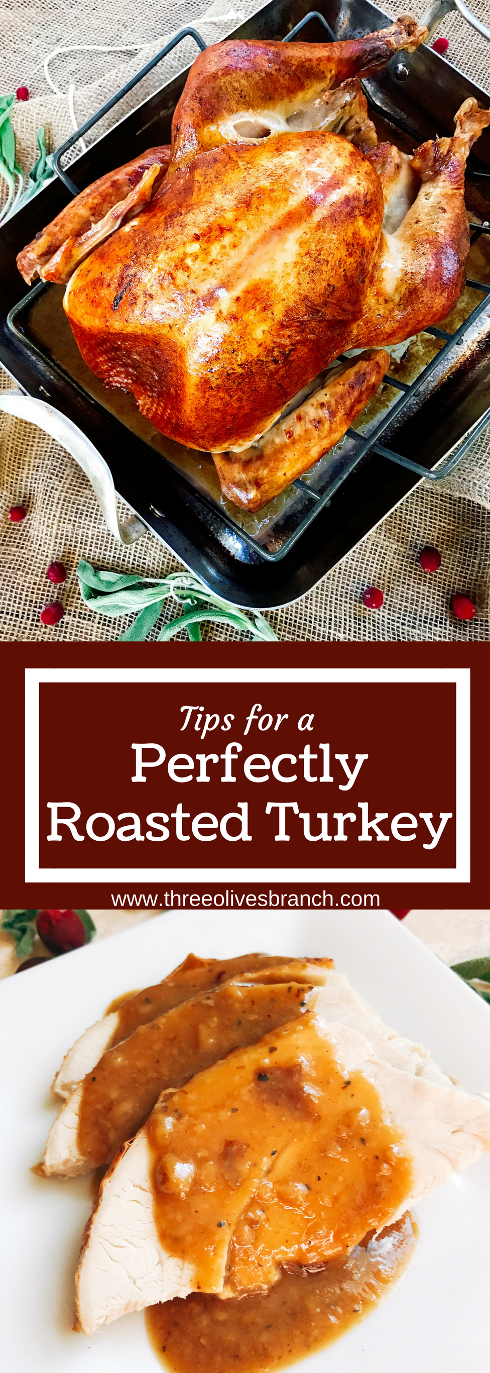 Tips for a Perfectly Roasted Turkey - Three Olives Branch