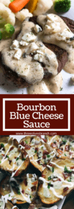 Bourbon Blue Cheese Sauce - Three Olives Branch