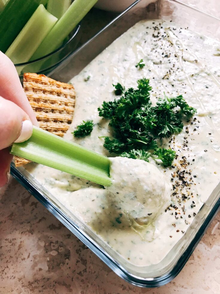 Ranch Hummus - Three Olives Branch