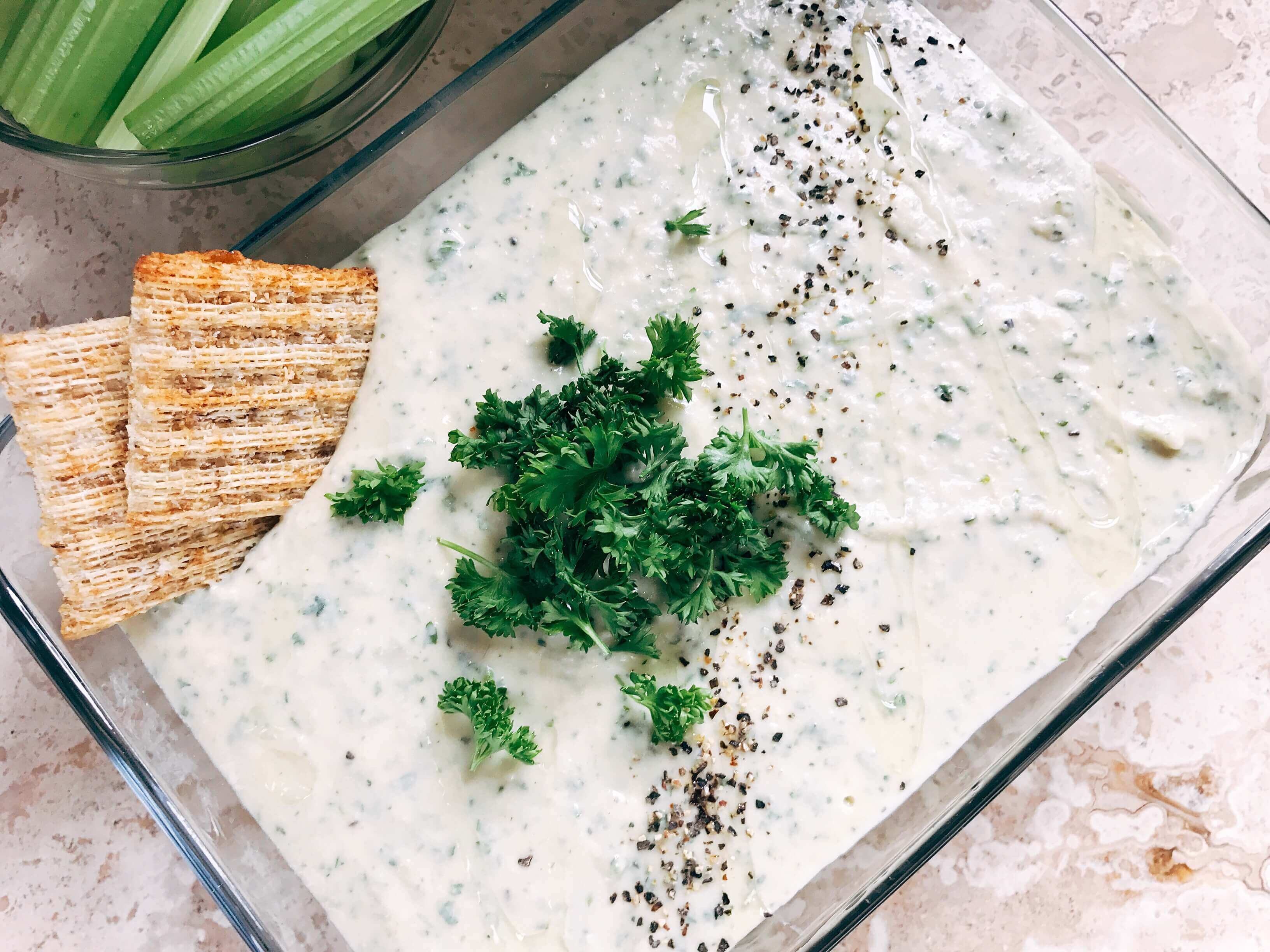 Ranch Hummus - Three Olives Branch