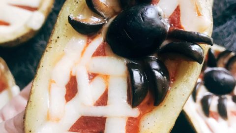 Spider Spooky Pasta - Three Olives Branch