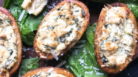 How to Make Potato Skin Shells - Three Olives Branch