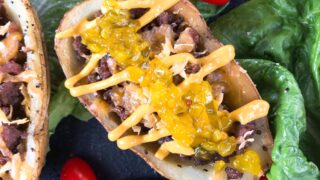 How to Make Potato Skin Shells - Three Olives Branch