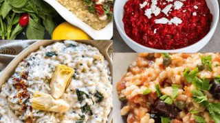 Creamy Mushroom Risotto - Three Olives Branch