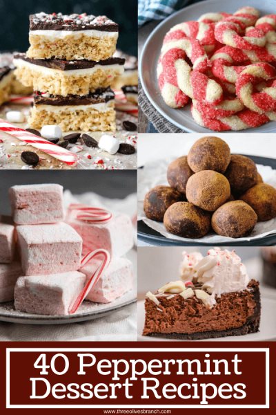 40 Peppermint Dessert Recipes - Three Olives Branch