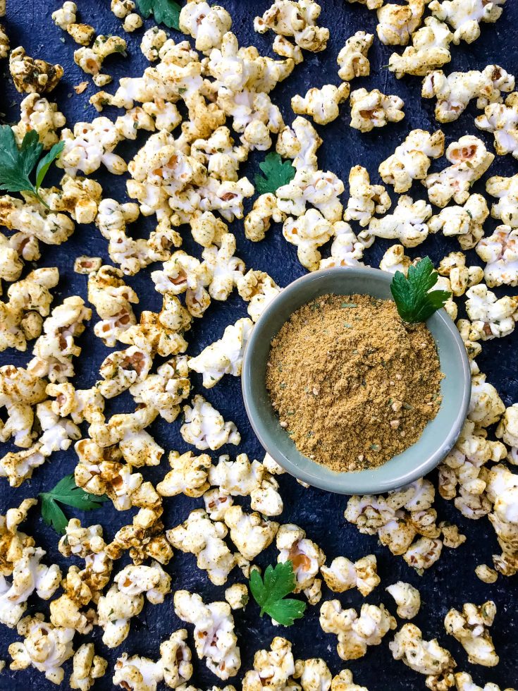 Homemade Ginger Curry Popcorn - Three Olives Branch