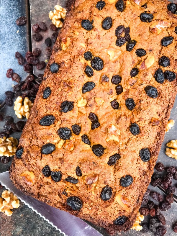 Walnut Raisin Zucchini Bread - Three Olives Branch