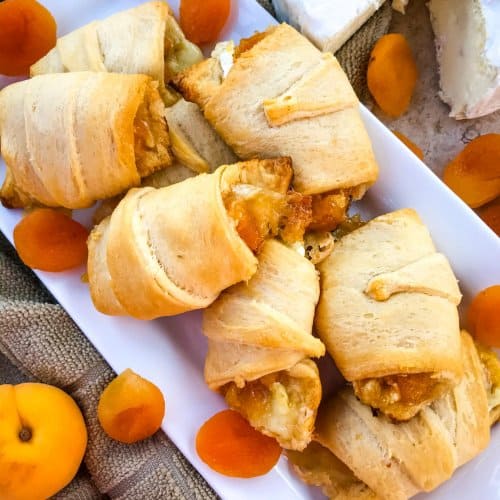 Apricot Brie Crescent Rolls - Three Olives Branch