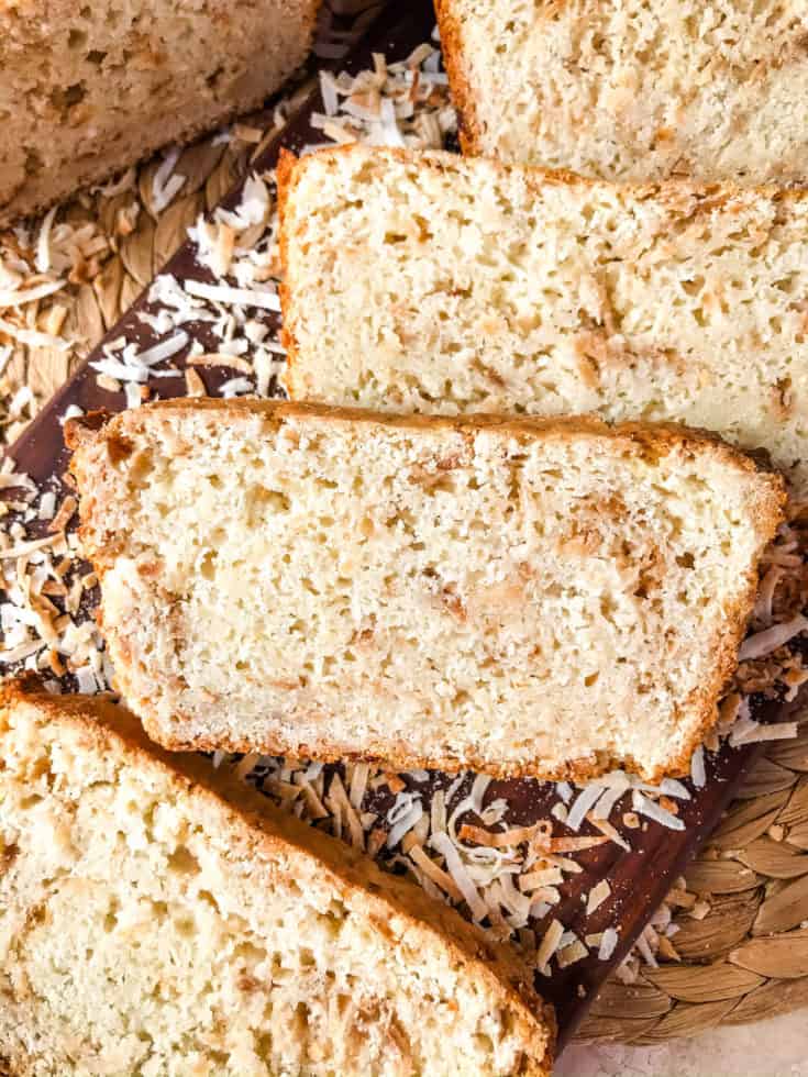 Quick Coconut Bread - Three Olives Branch