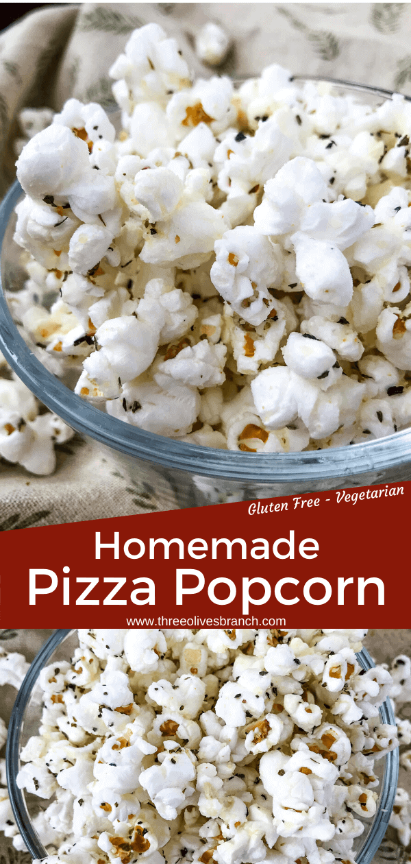 Pizza Popcorn - Three Olives Branch
