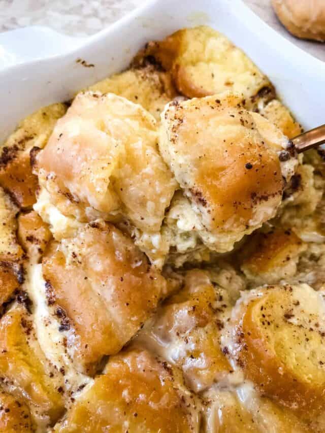 Doughnut Bread Pudding - Three Olives Branch