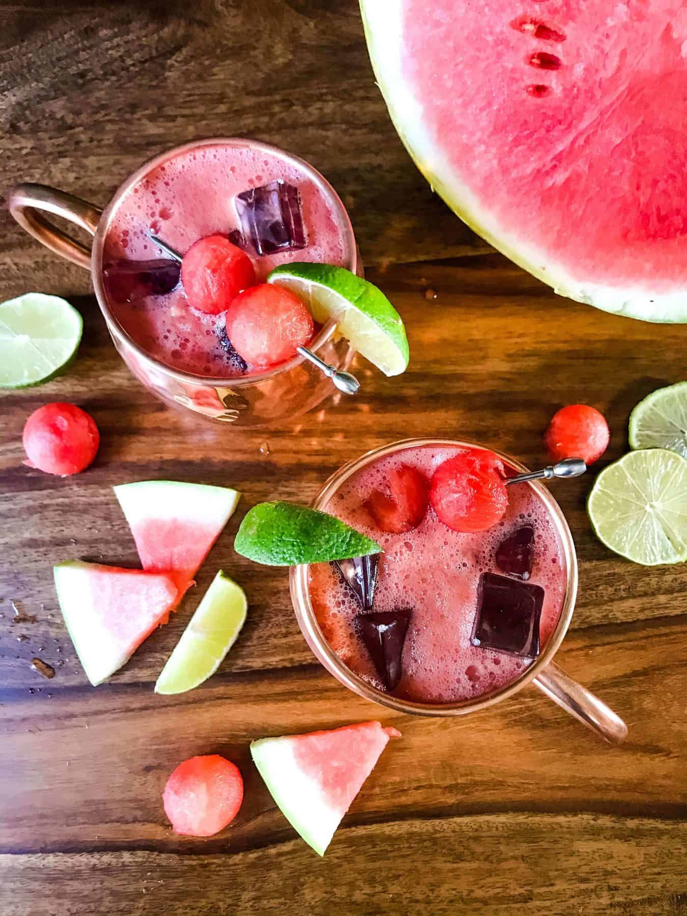 Watermelon Moscow Mule - Three Olives Branch