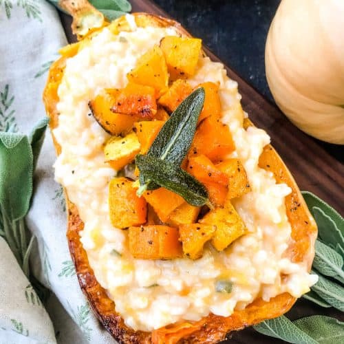 Creamy Butternut Squash and Sage Risotto - Three Olives Branch