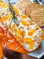 Apricot Almond Goat Cheese Log - Three Olives Branch