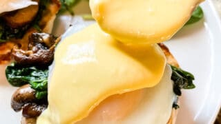 Italian Prosciutto Eggs Benedict - Three Olives Branch
