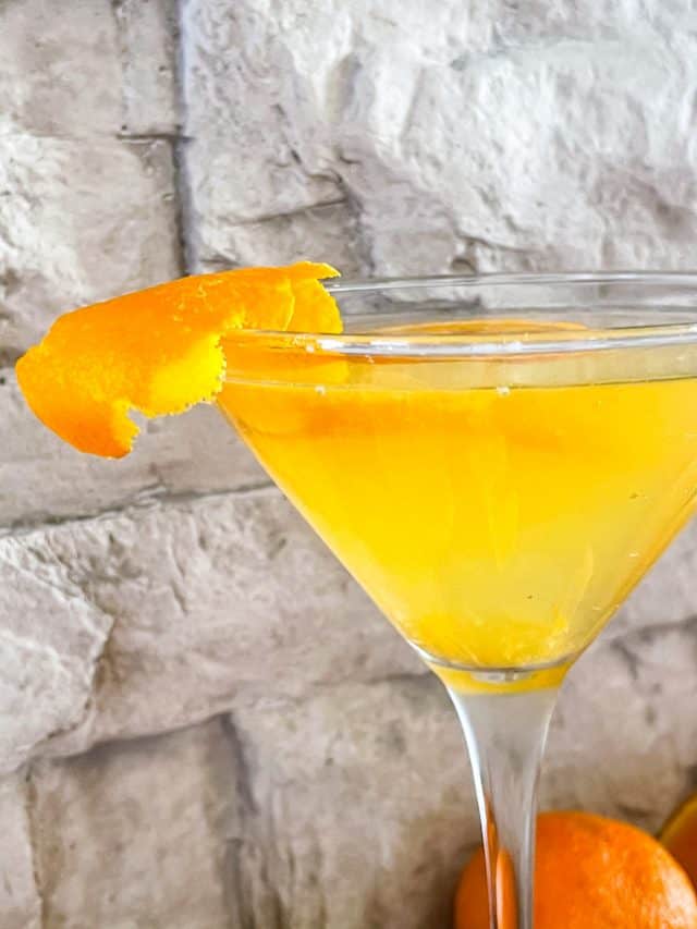 Orange Martini - Three Olives Branch