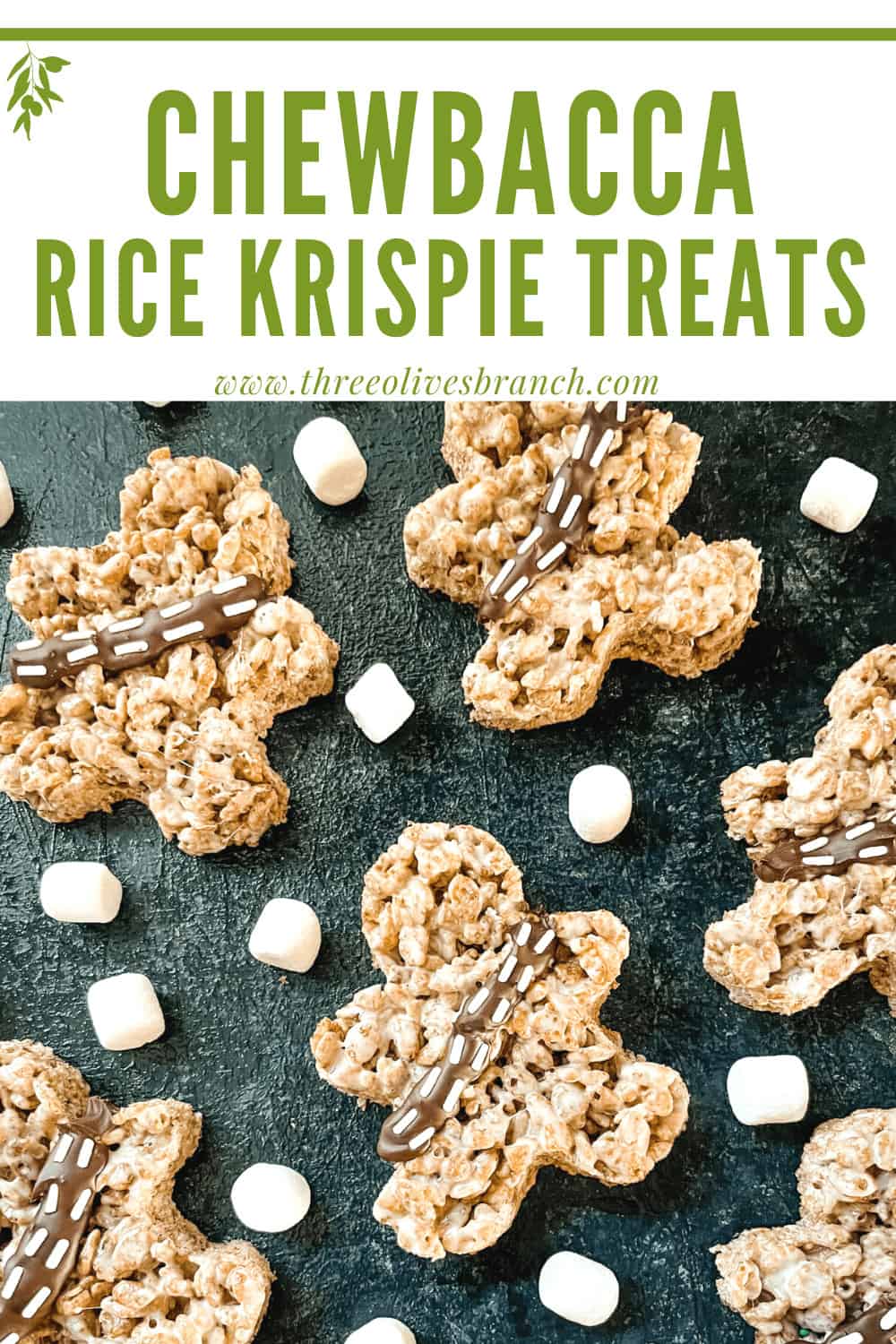 Chewbacca Rice Krispie Treats - Three Olives Branch