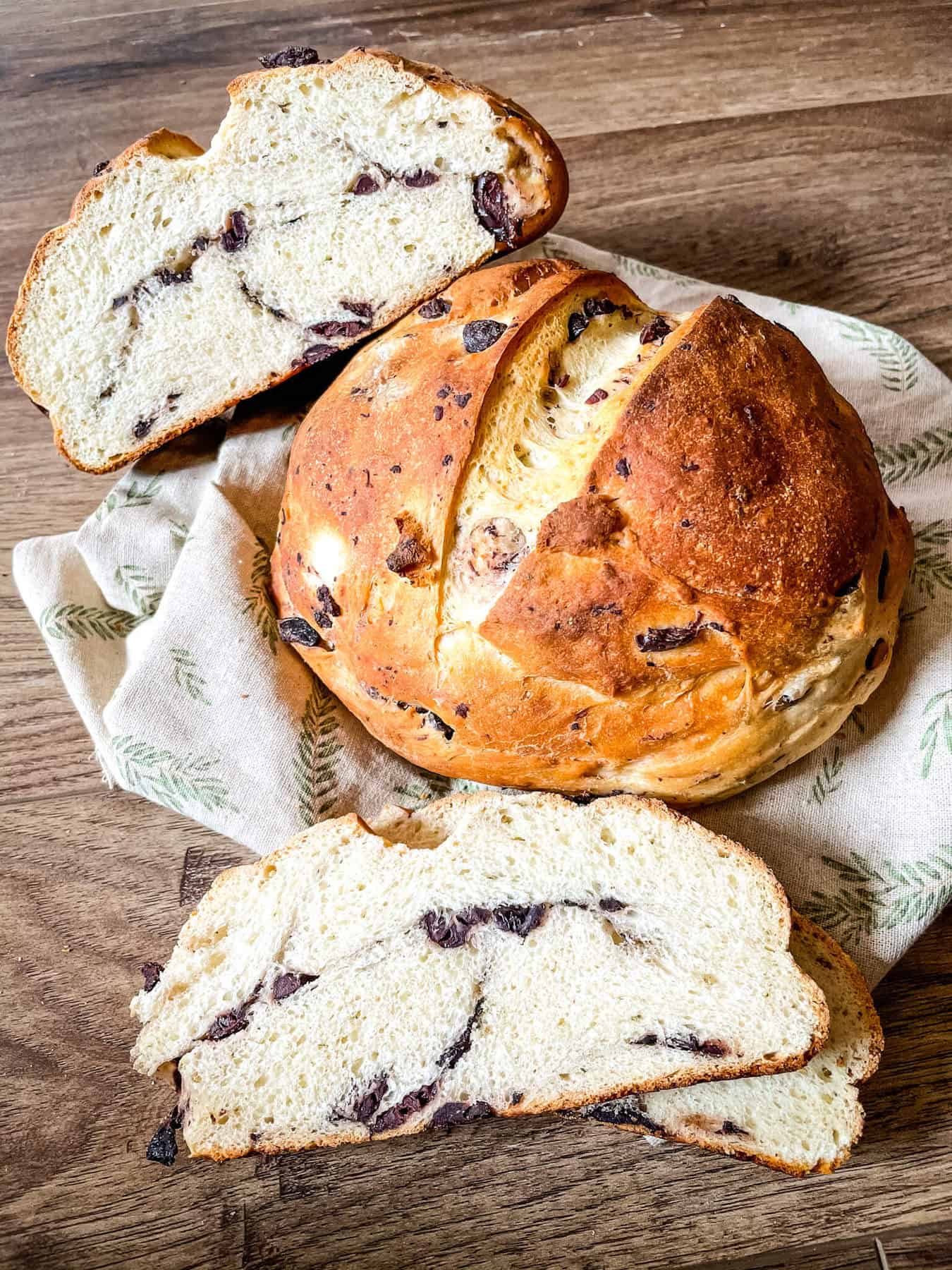 Sourdough Olive Bread - Three Olives Branch