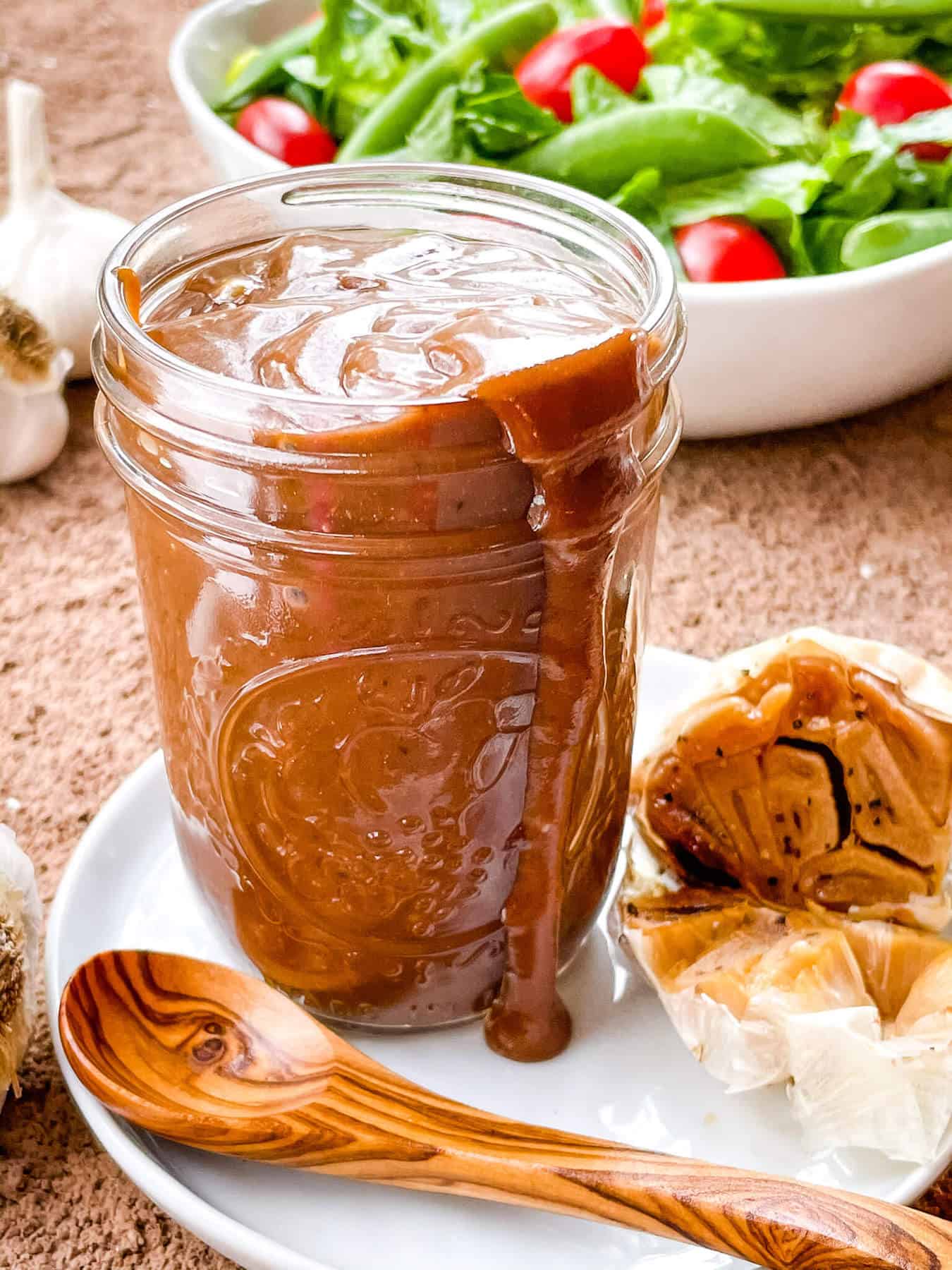 Creamy Balsamic Dressing - Three Olives Branch