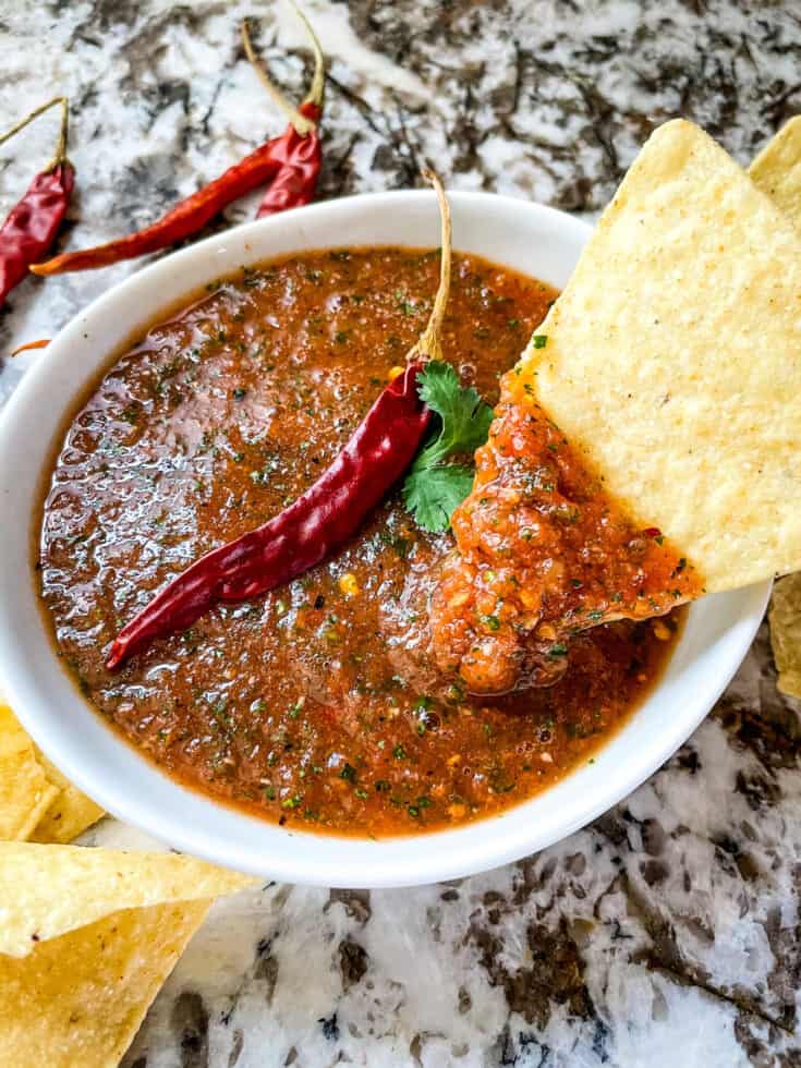 Salsa Chile de Arbol - Three Olives Branch