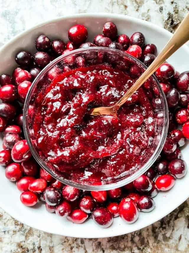 Cranberry Jam - Three Olives Branch