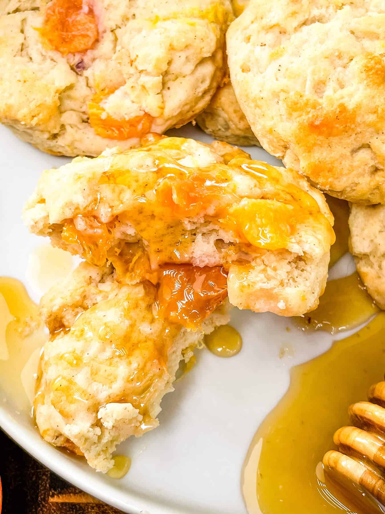 Peach Scones - Three Olives Branch
