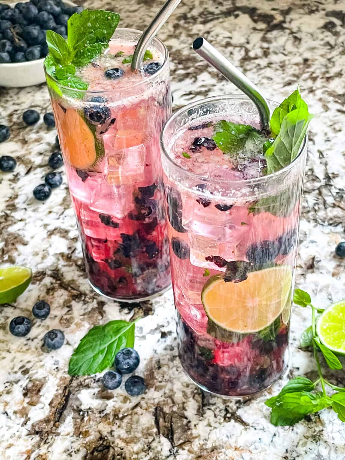 Blueberry Mojito - Three Olives Branch