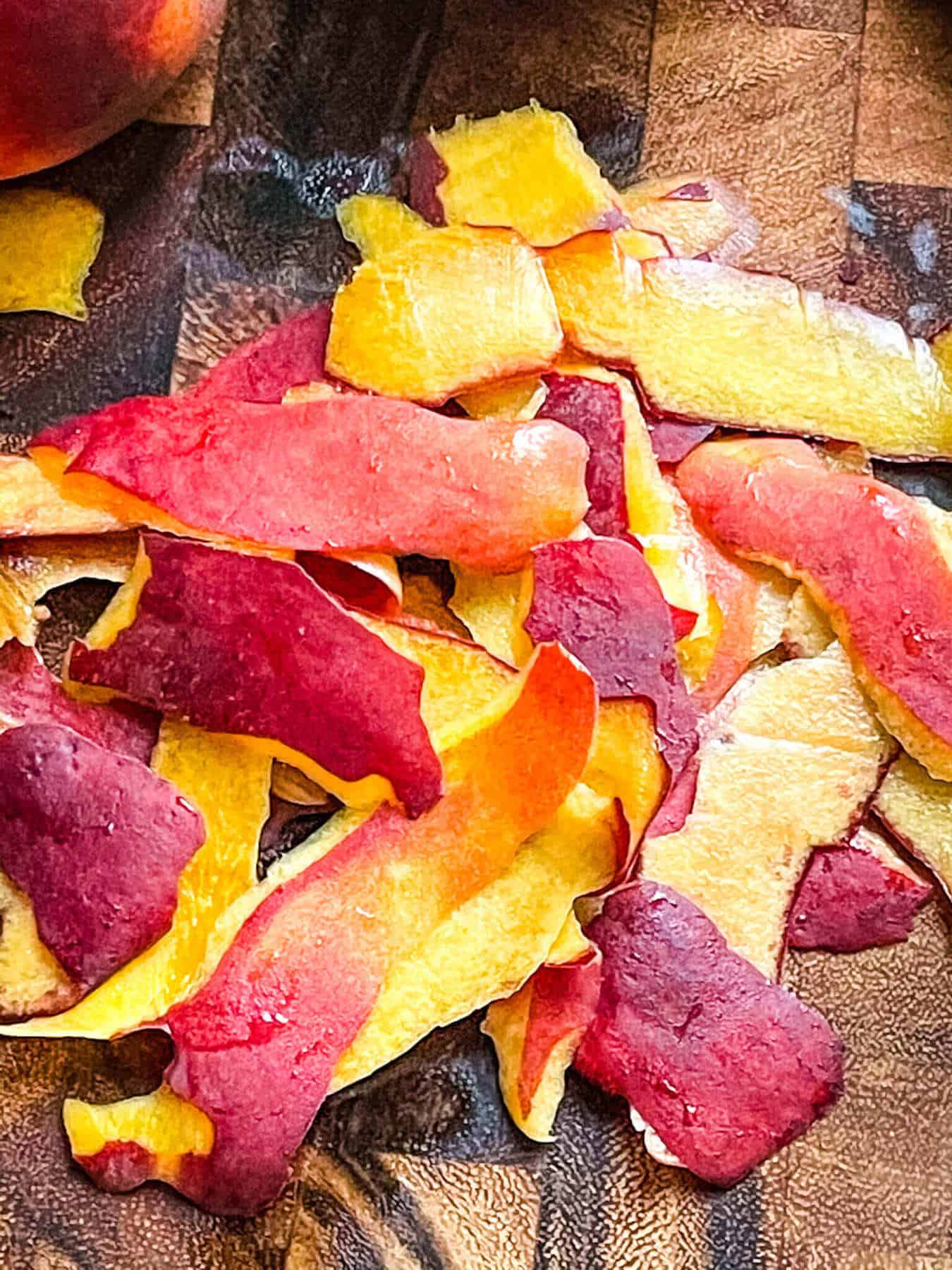 How to Peel a Peach - Three Olives Branch