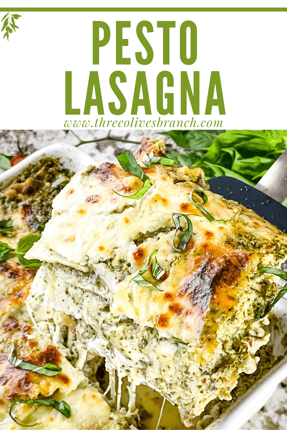 Lasagna al Pesto - Three Olives Branch
