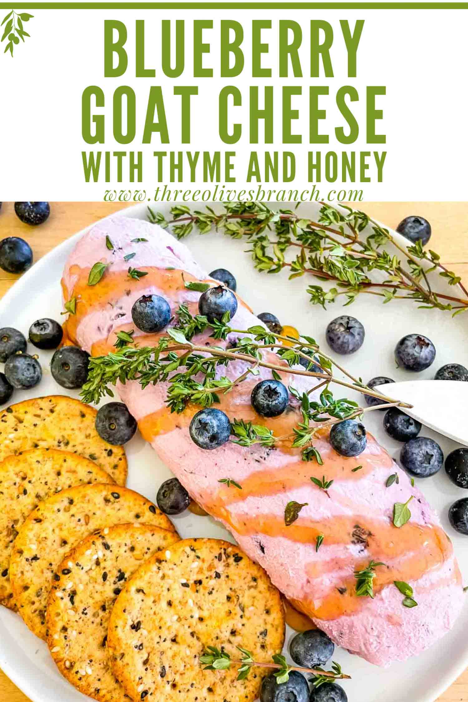 Blueberry Goat Cheese - Three Olives Branch