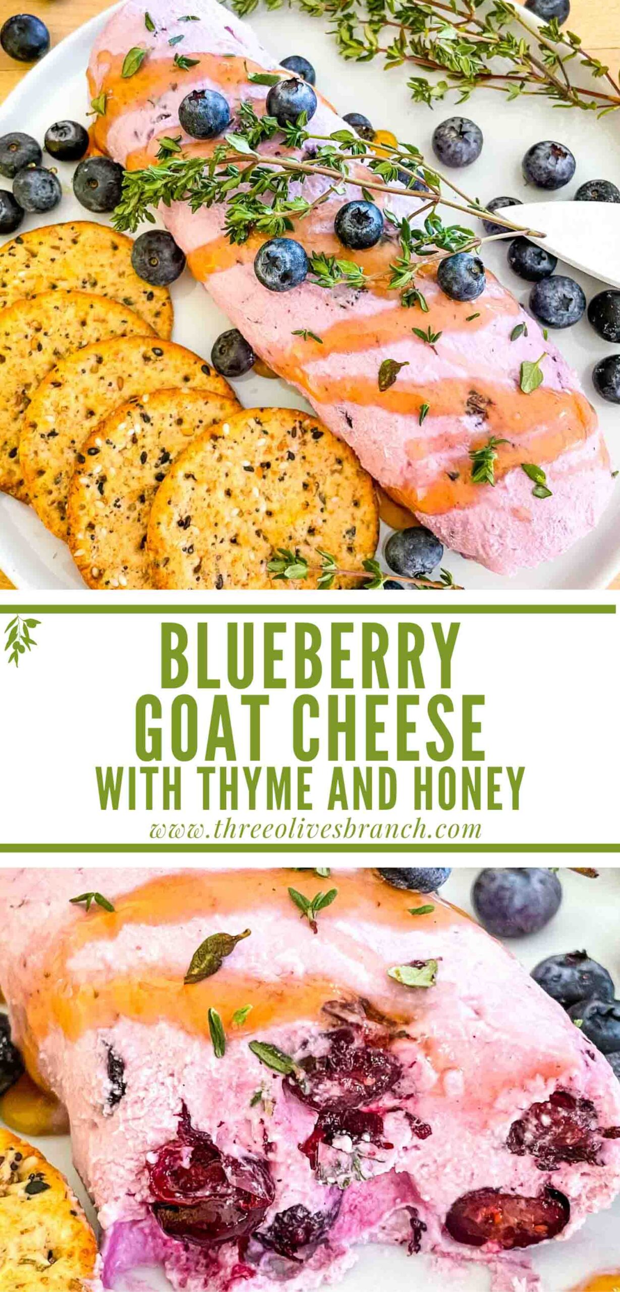Blueberry Goat Cheese - Three Olives Branch