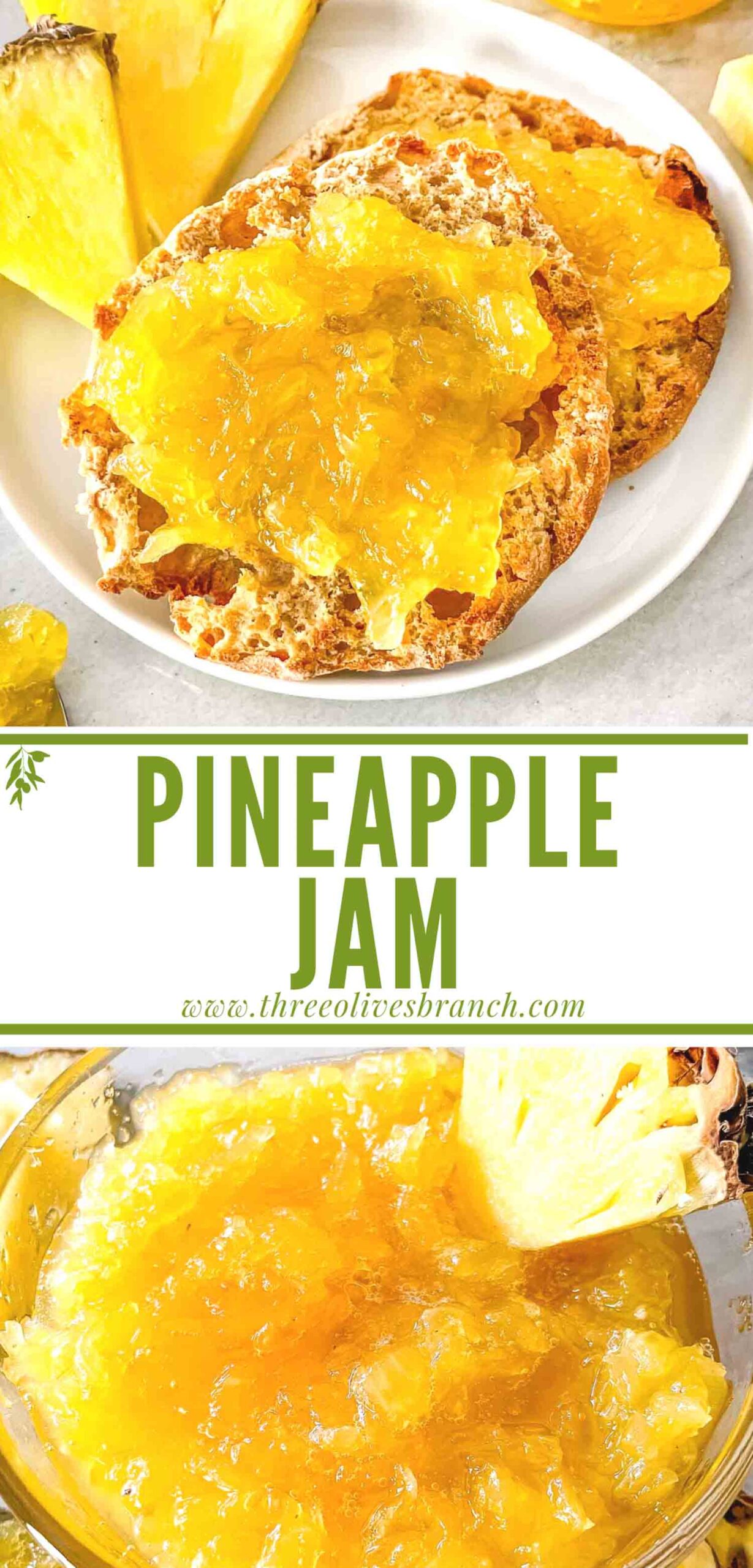 Pineapple Jam - Three Olives Branch