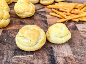 Snowman Cream Puffs - Three Olives Branch