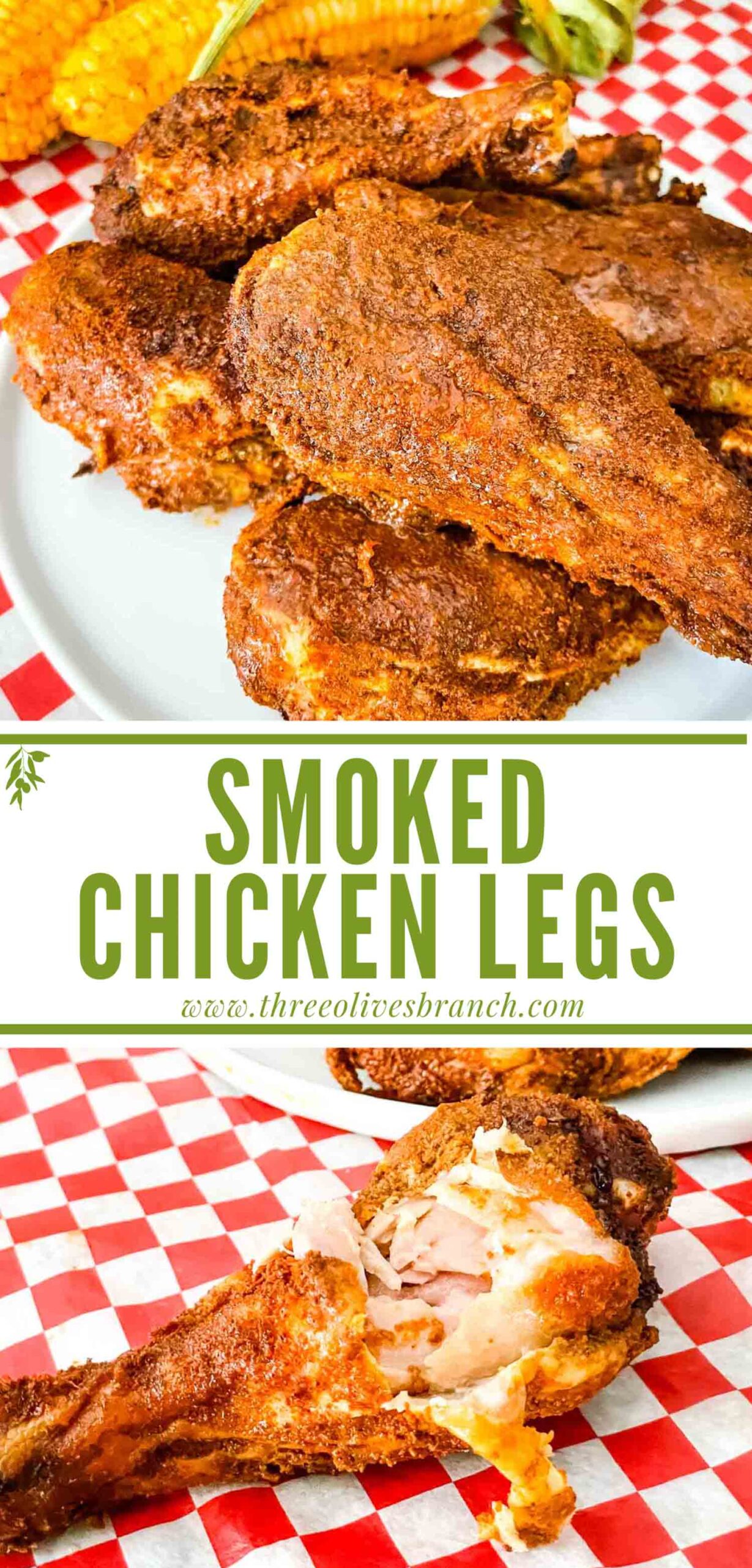 Smoked Chicken Legs - Three Olives Branch