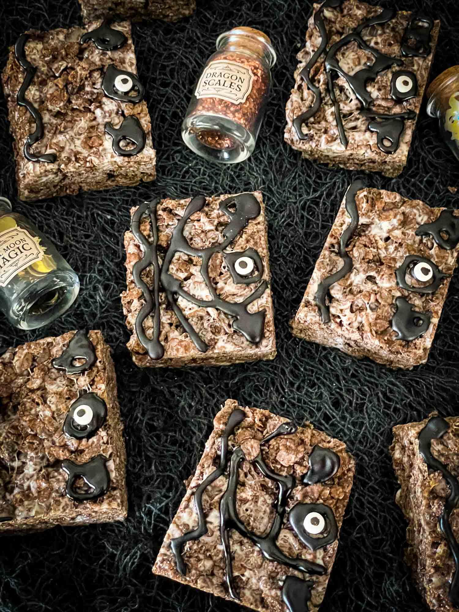 Hocus Pocus Spell Book Rice Krispies Treats - Three Olives Branch