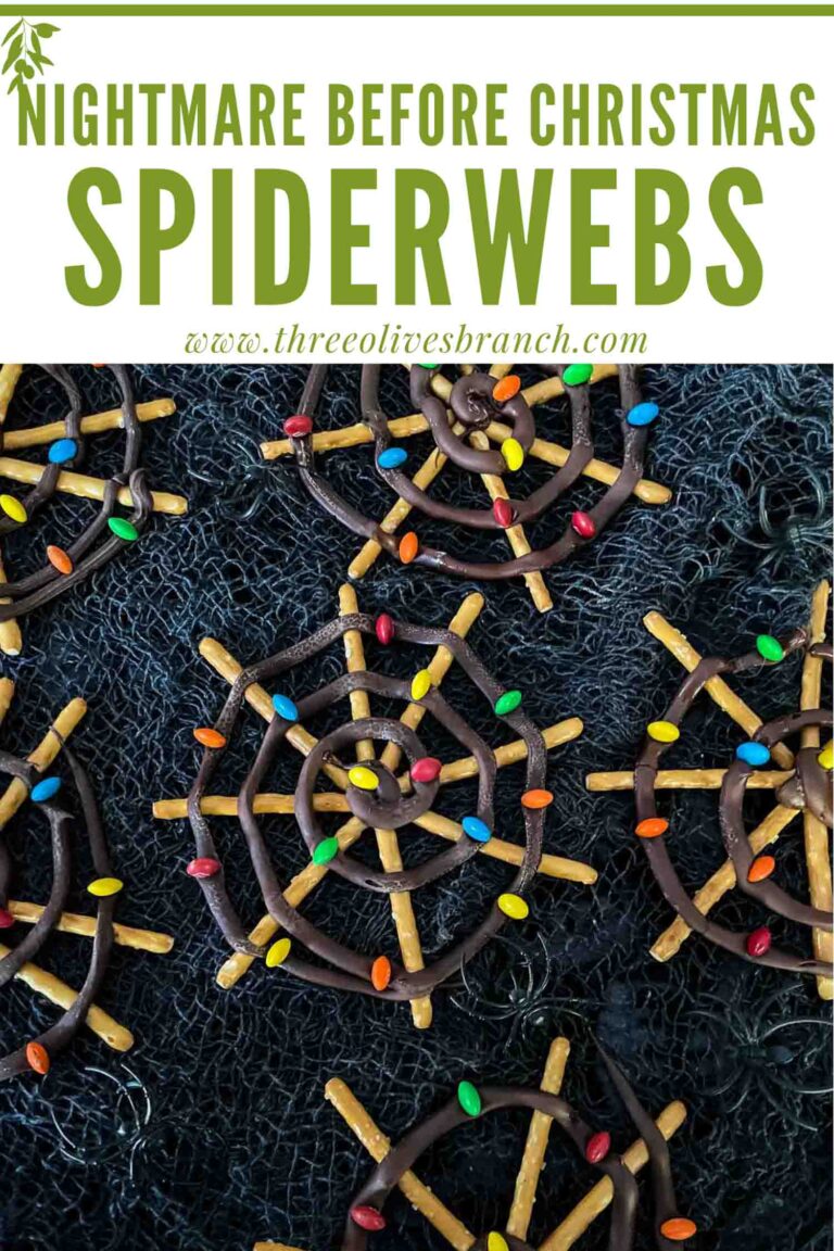 Nightmare Before Christmas Spiderwebs - Three Olives Branch