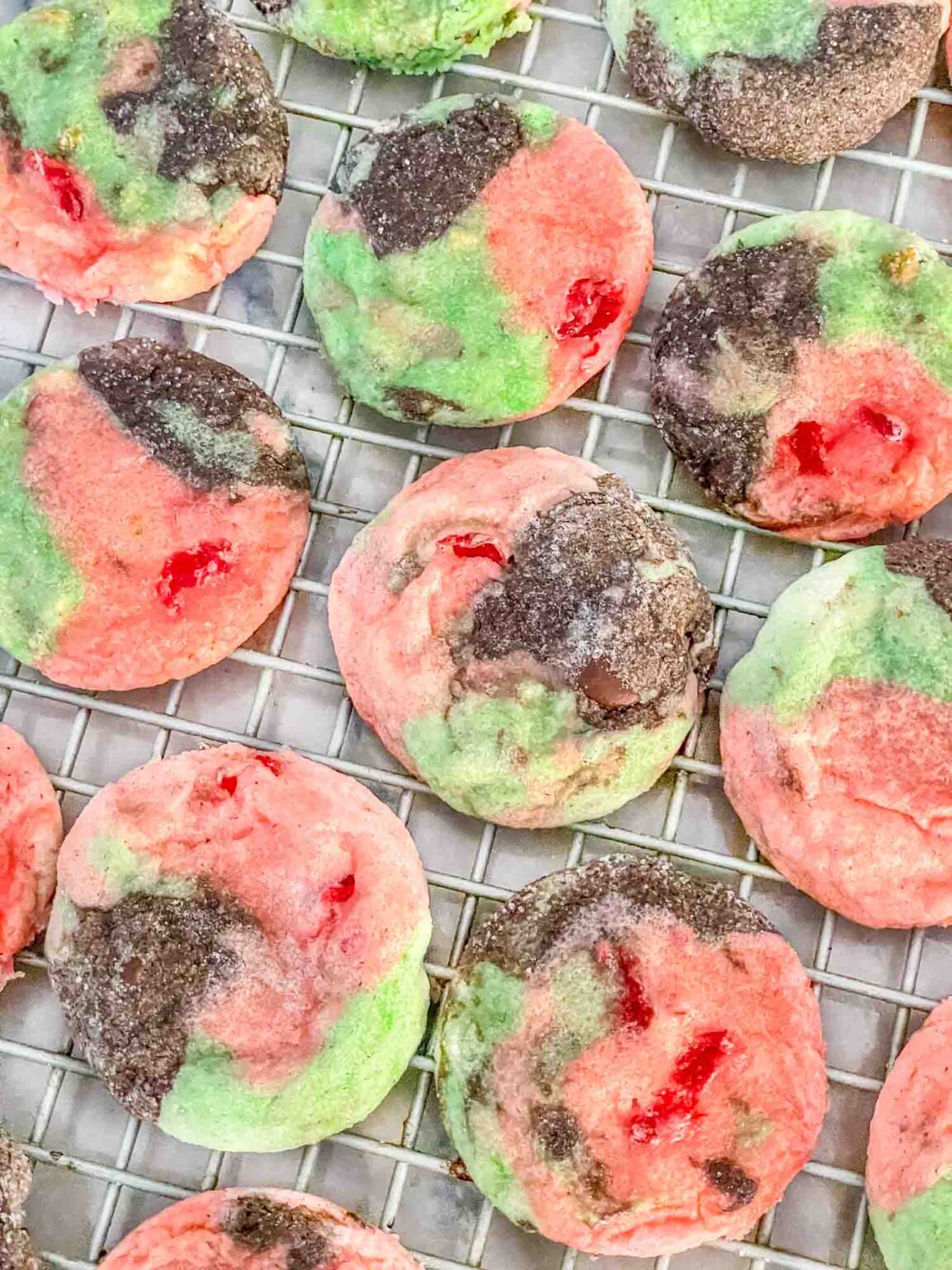 Spumoni Sugar Cookies - Three Olives Branch
