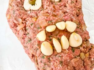 Halloween Mummy Meatloaf - Three Olives Branch