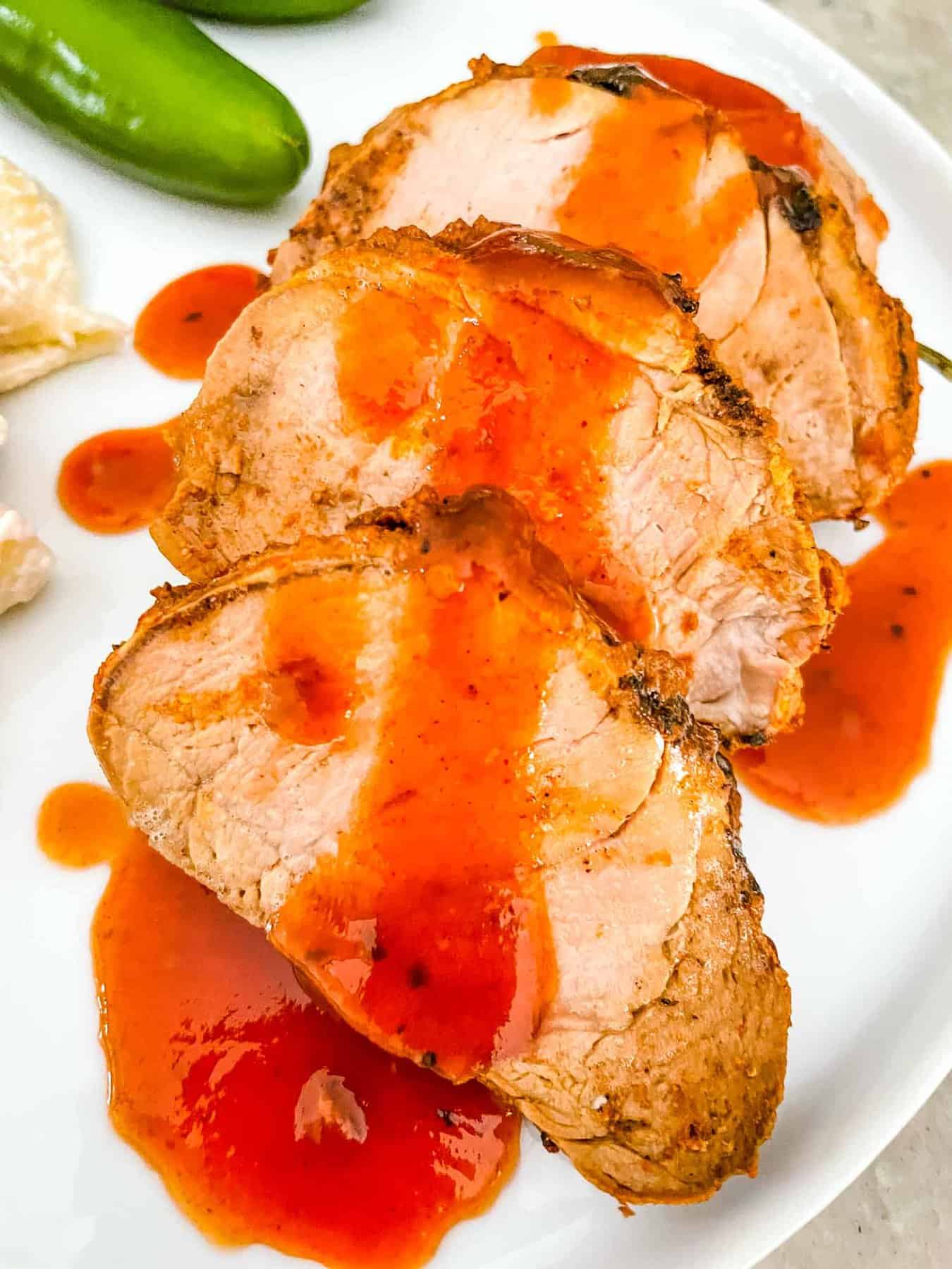 BBQ Pork Tenderloin - Three Olives Branch