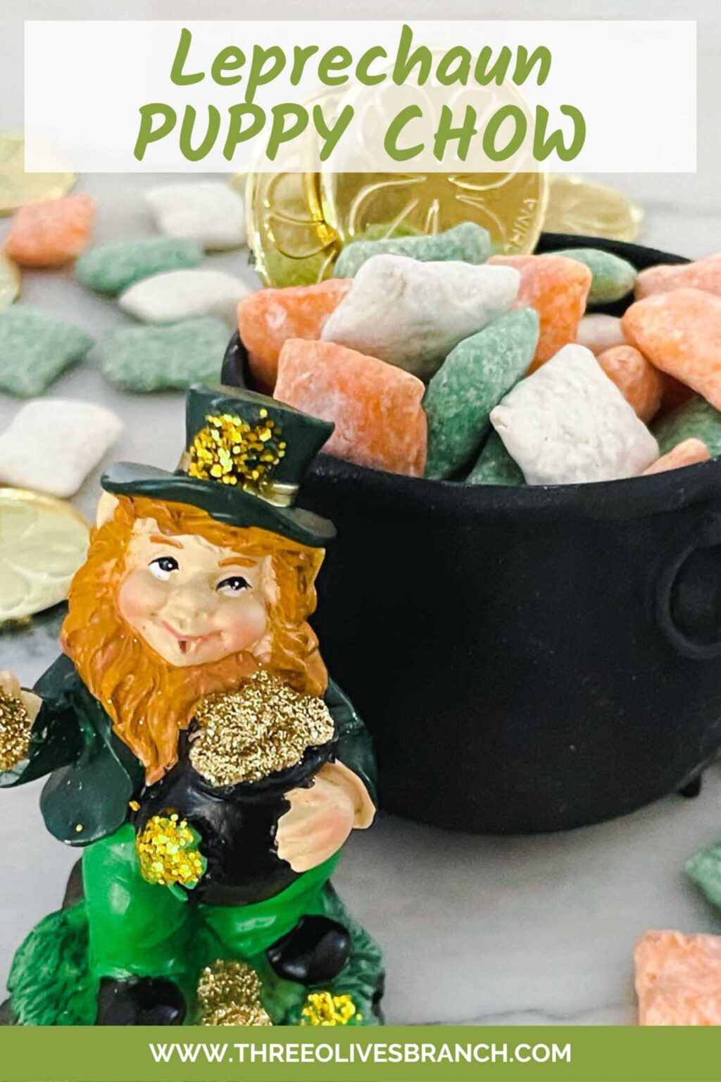 Leprechaun Puppy Chow - Three Olives Branch