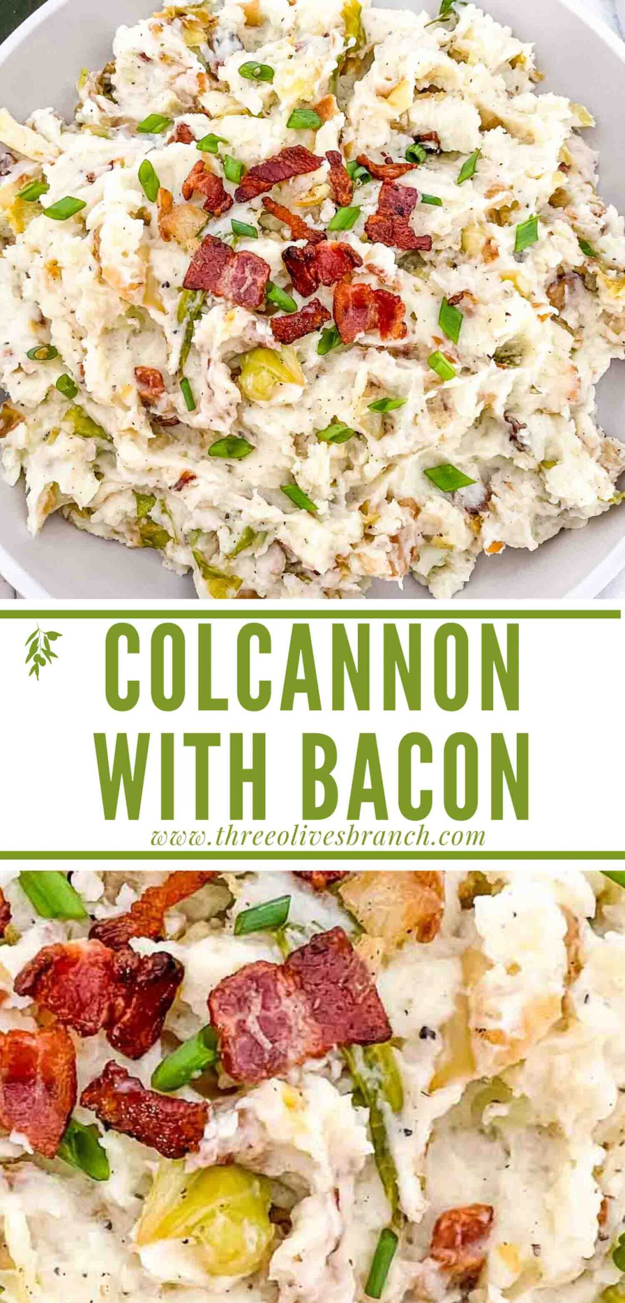 Colcannon with Bacon - Three Olives Branch
