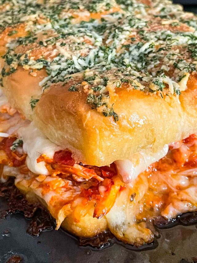 Chicken Parm Sliders - Three Olives Branch