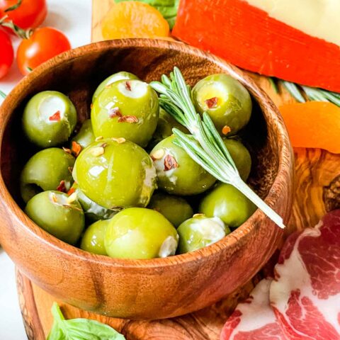 Blue Cheese Stuffed Olives - Three Olives Branch