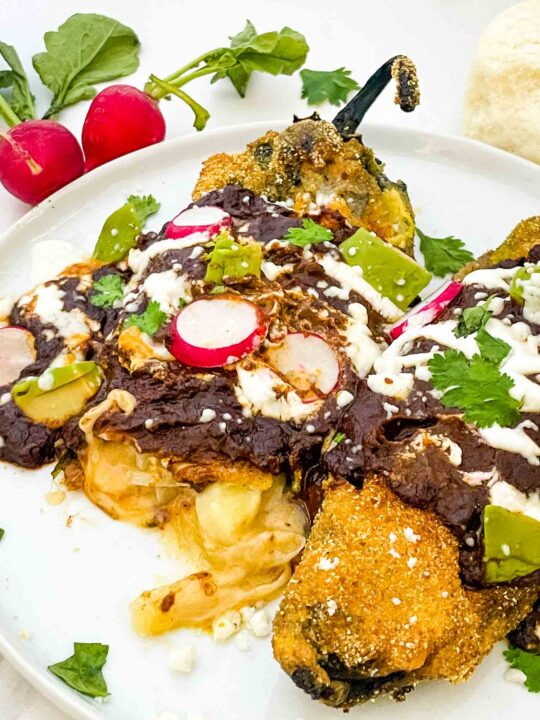 Mole Chile Rellenos - Three Olives Branch