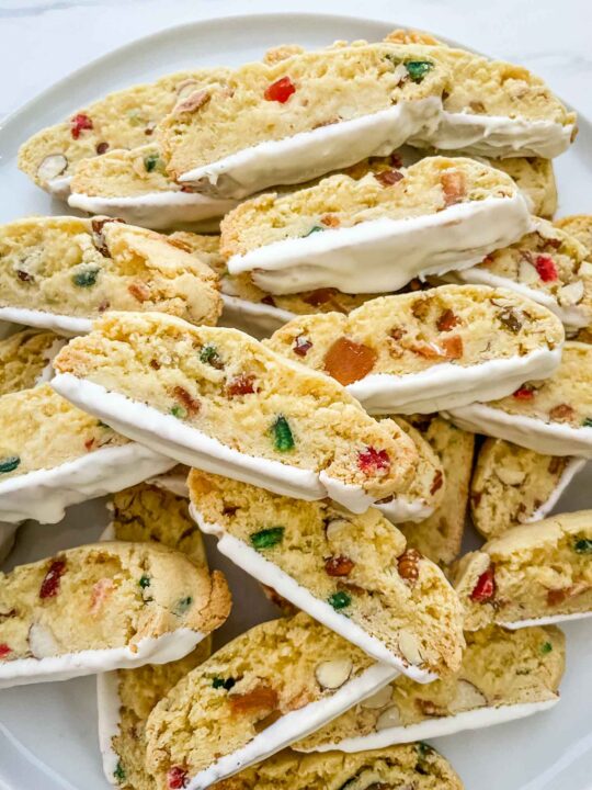 Panettone Fruitcake Biscotti - Three Olives Branch