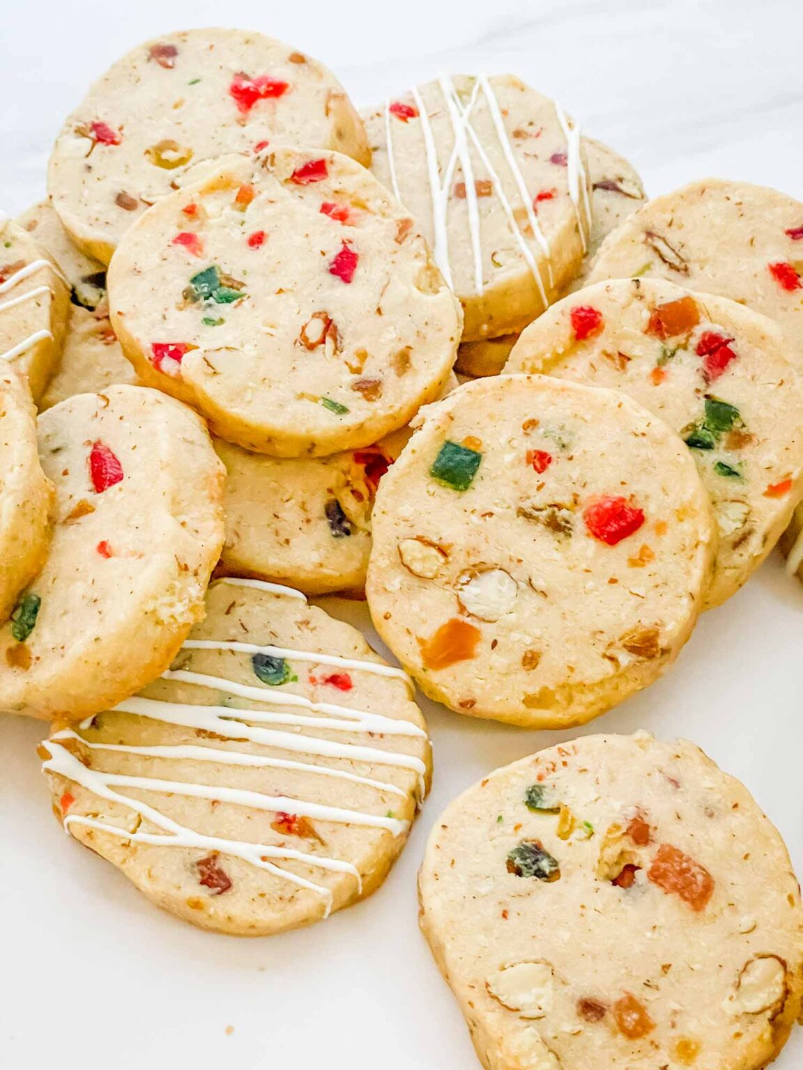 Panettone Fruitcake Shortbread - Three Olives Branch
