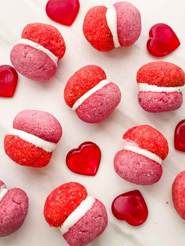 Valentine's Day Baci di Dama Cookies - Three Olives Branch