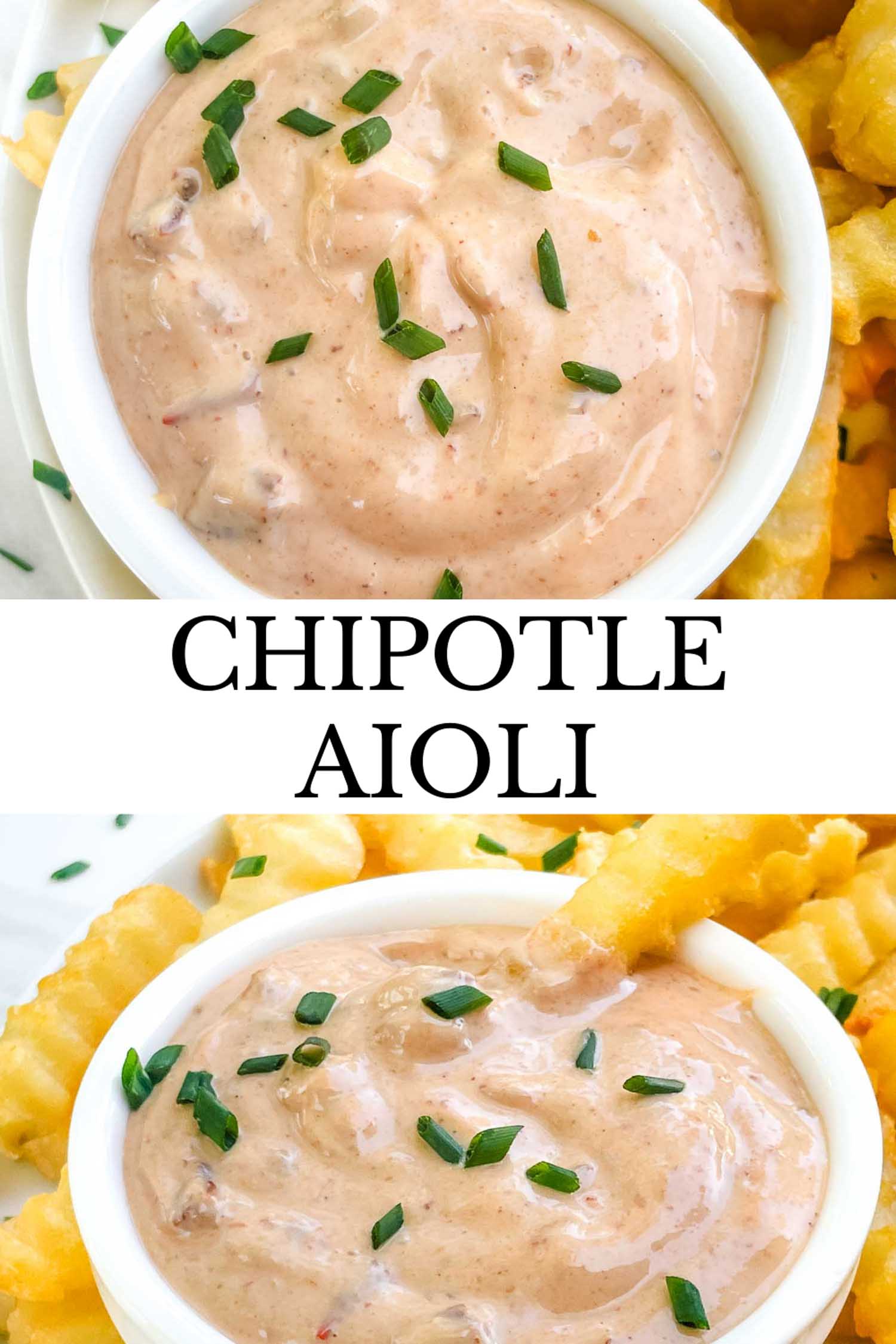 Homemade Chipotle Aioli Sauce - Three Olives Branch